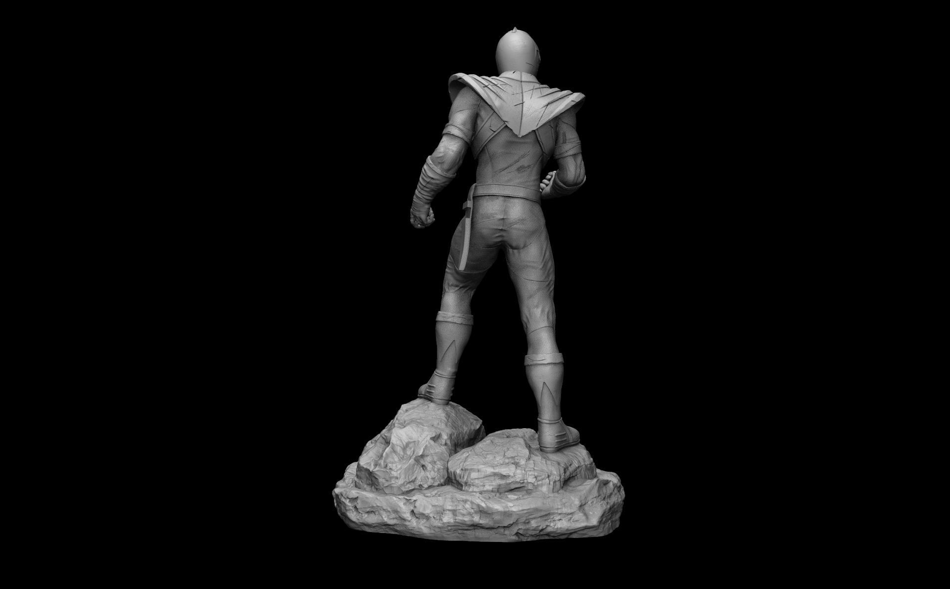 Power Ranger-Green Ranger 3D model 3D printable | CGTrader