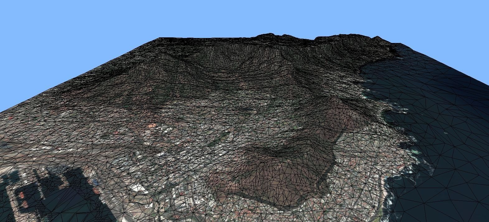 Table Mountain terrain 3d model 3D model | CGTrader