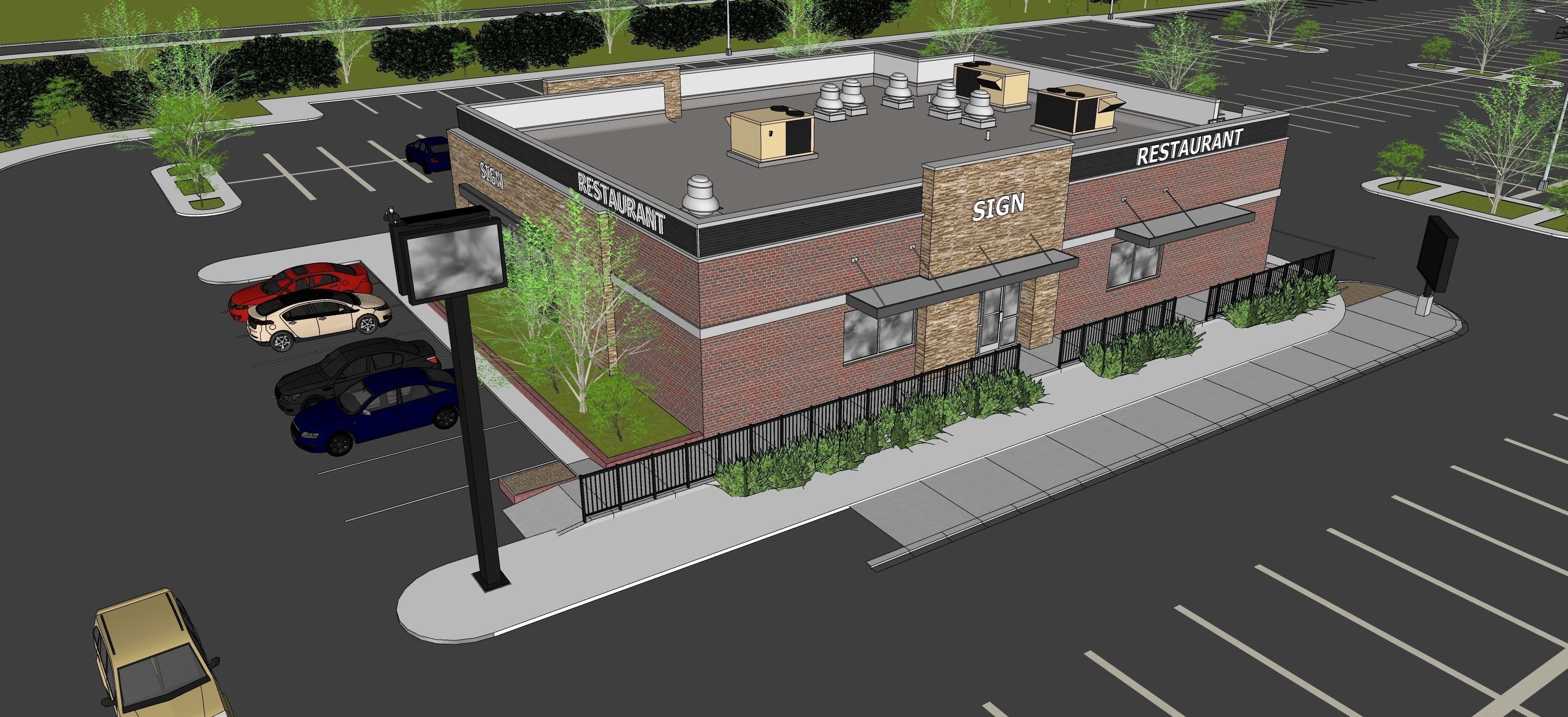 3D model city Generic Fast-Food box | CGTrader