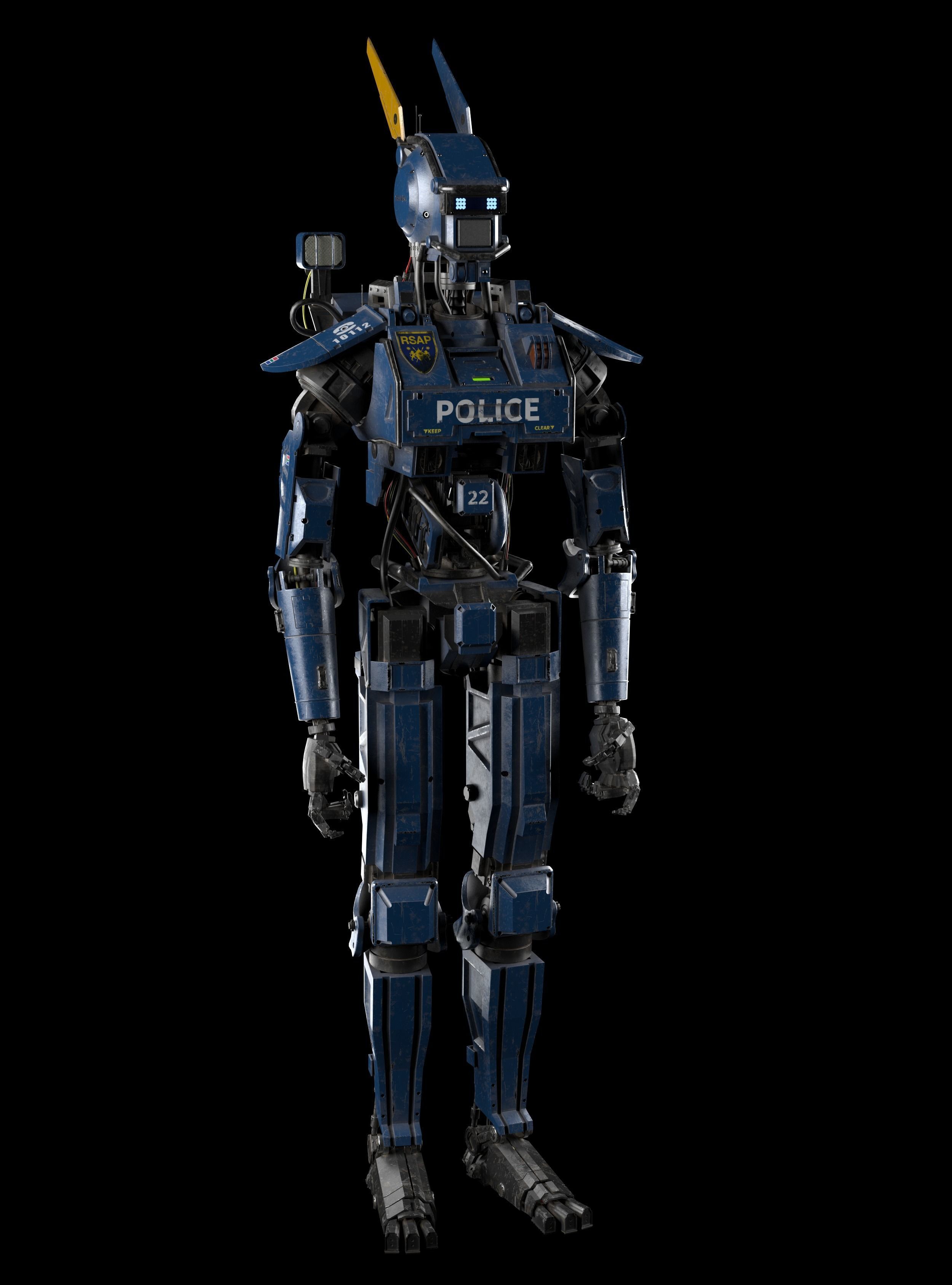 Chappie 3D model 3D model | CGTrader