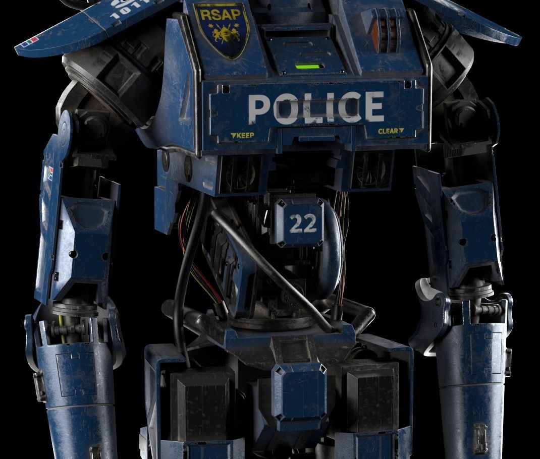 Chappie 3D model 3D model | CGTrader