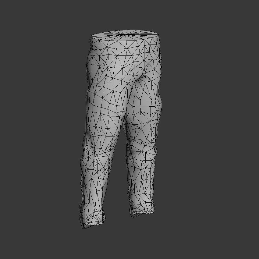 3D model Pants pair of VR / AR / low-poly | CGTrader