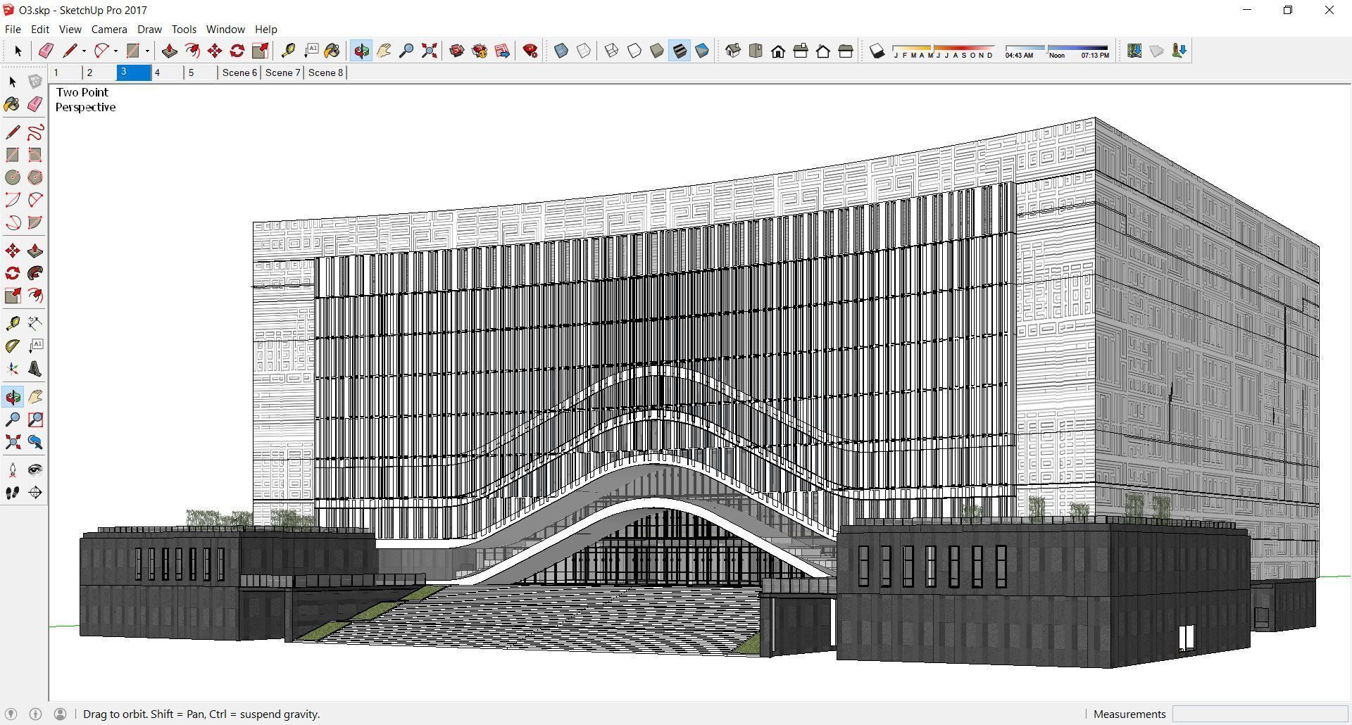 SKETCHUP ARCHITECTURE OFFICE 1003 3D model | CGTrader