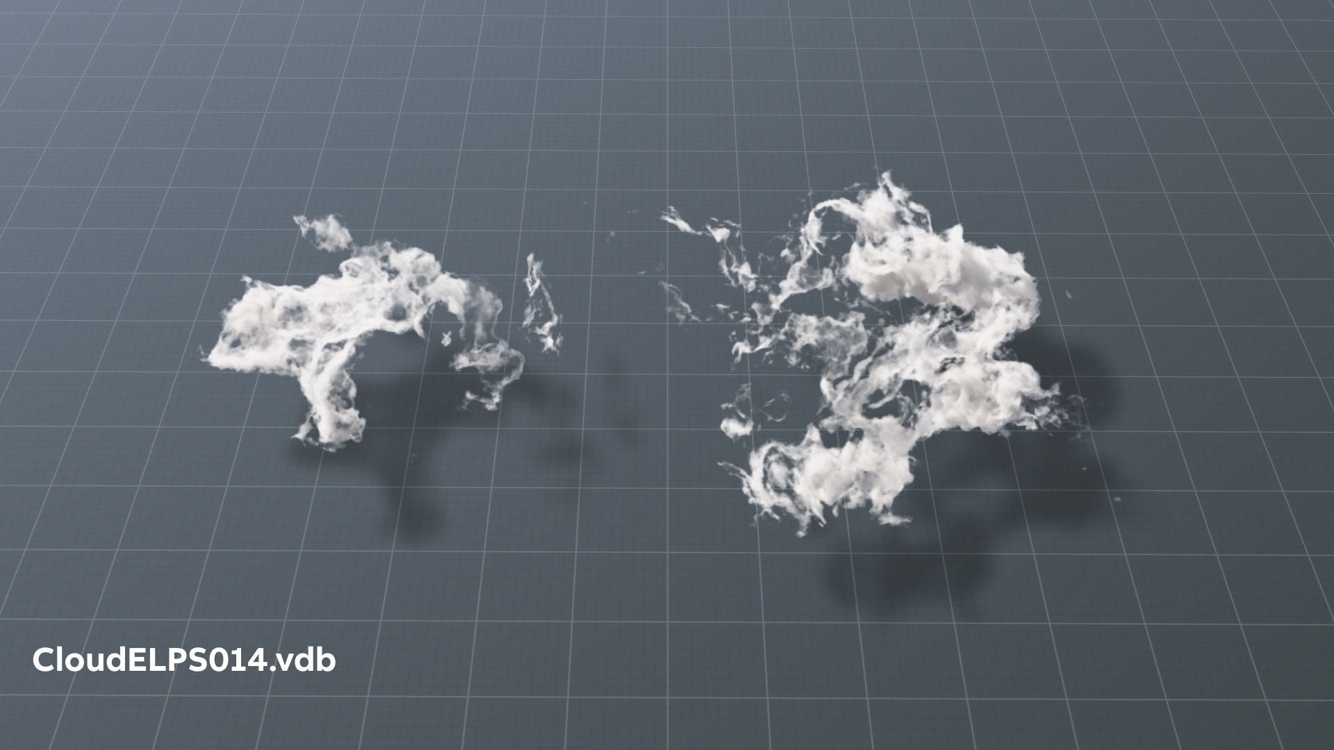 Volumetric clouds set 40 vdb files for render in vray corona 3D model ...