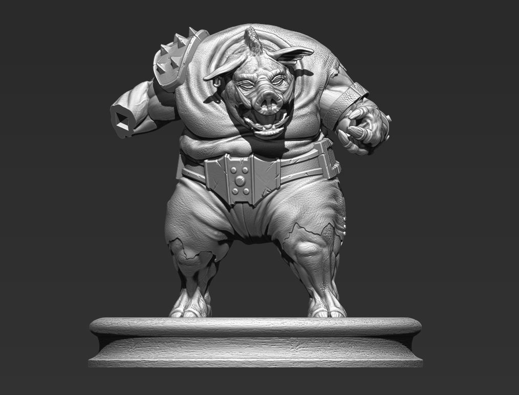 Boar Creature 3D model 3D printable | CGTrader