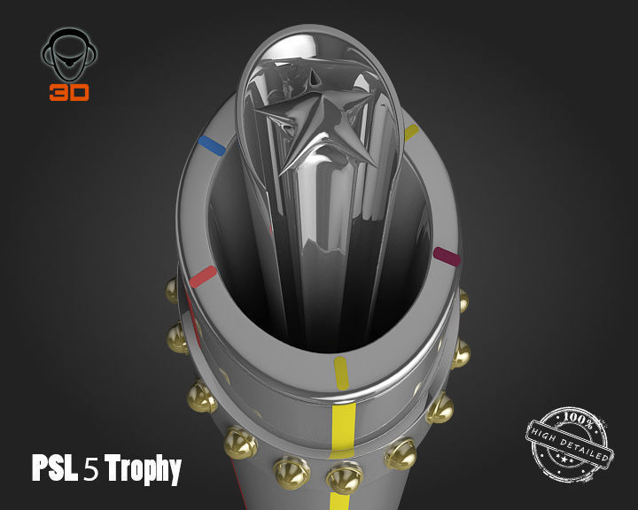 PSL 5 Trophy 3D model | CGTrader