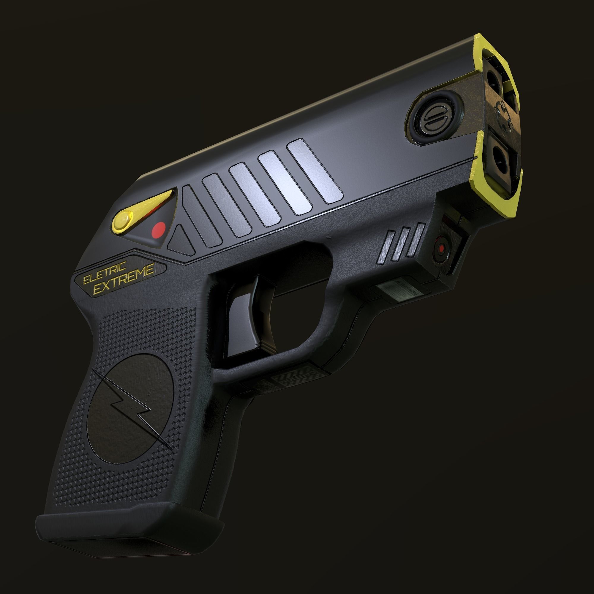 3D model TASER GUN - Game ready VR / AR / low-poly | CGTrader
