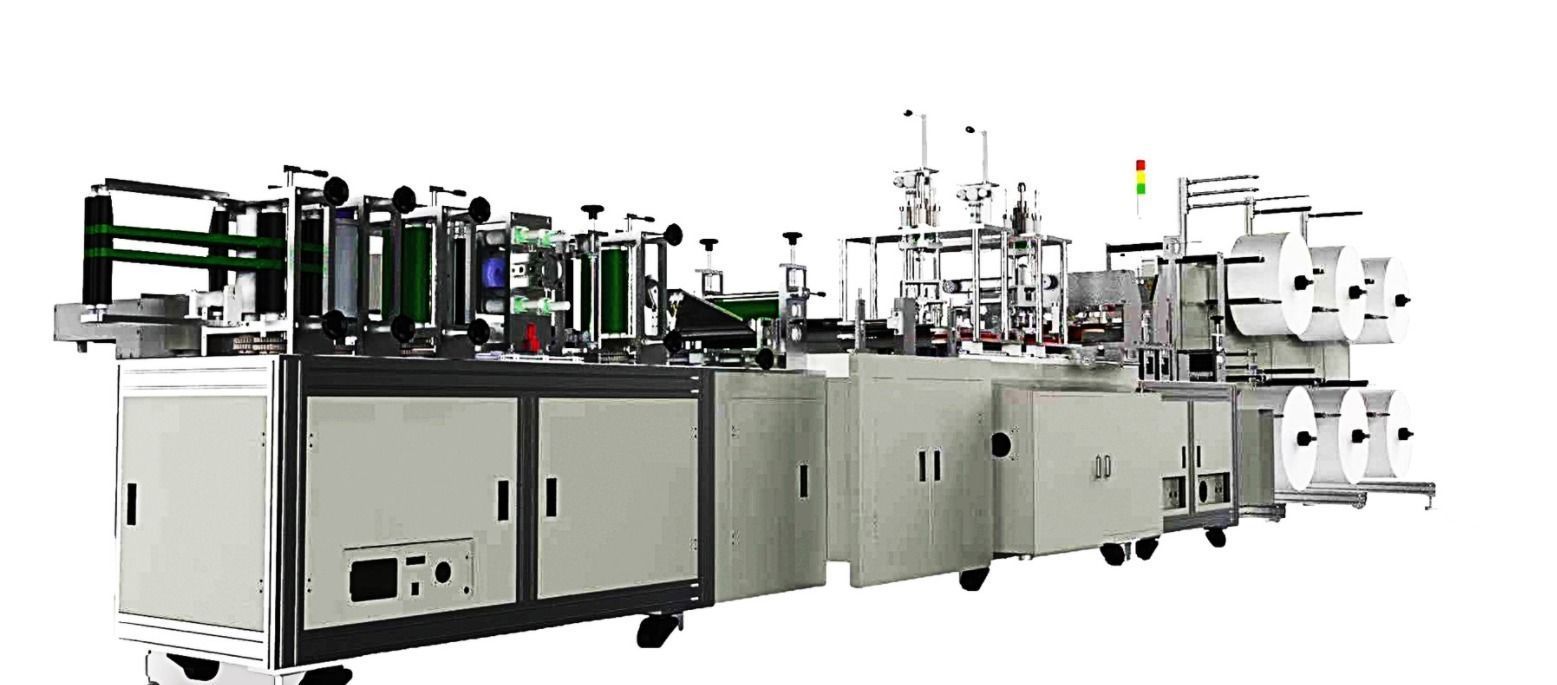 N95 mask production machine 3D model | CGTrader