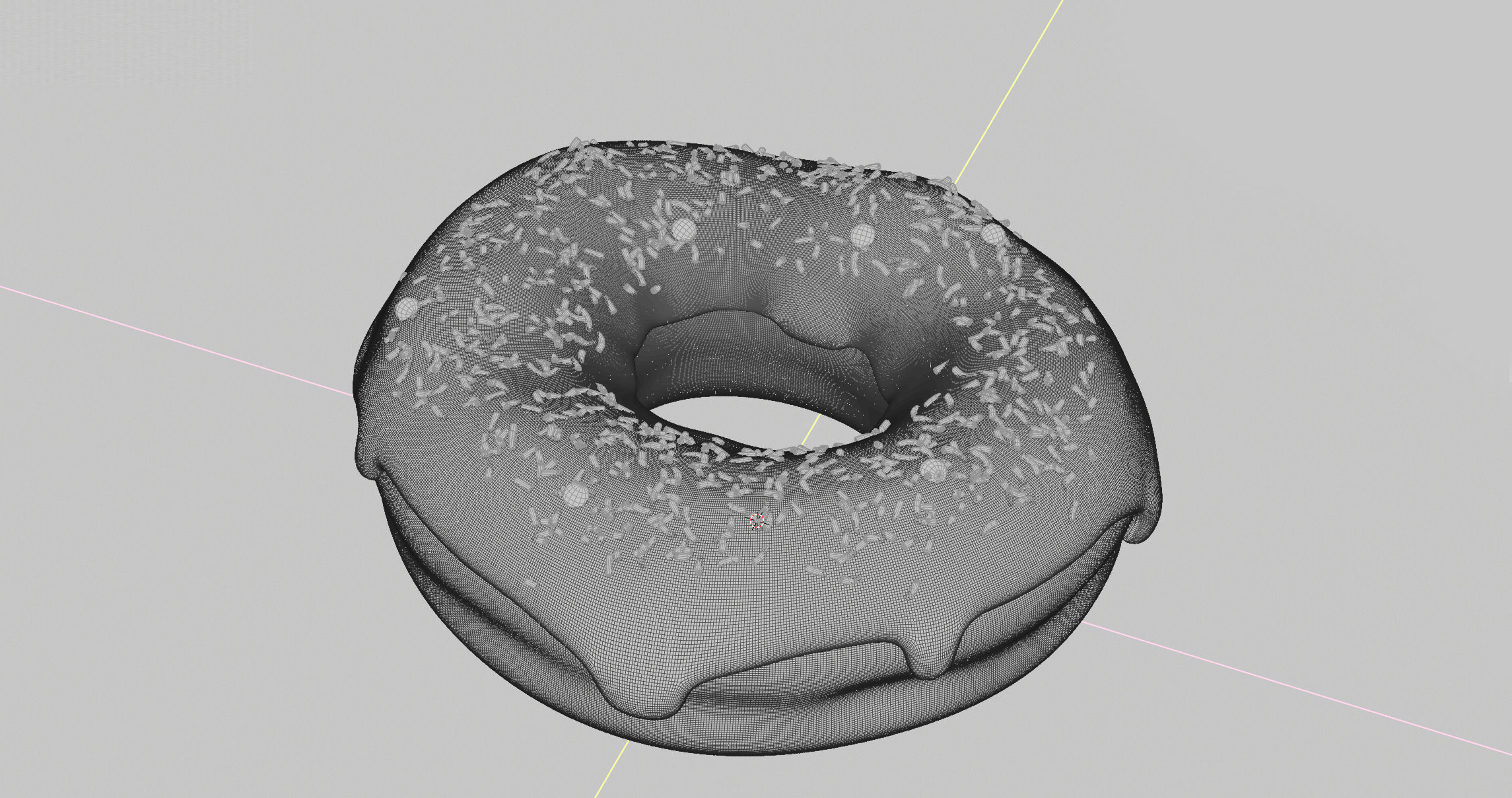 Donut FREE free 3D model animated | CGTrader