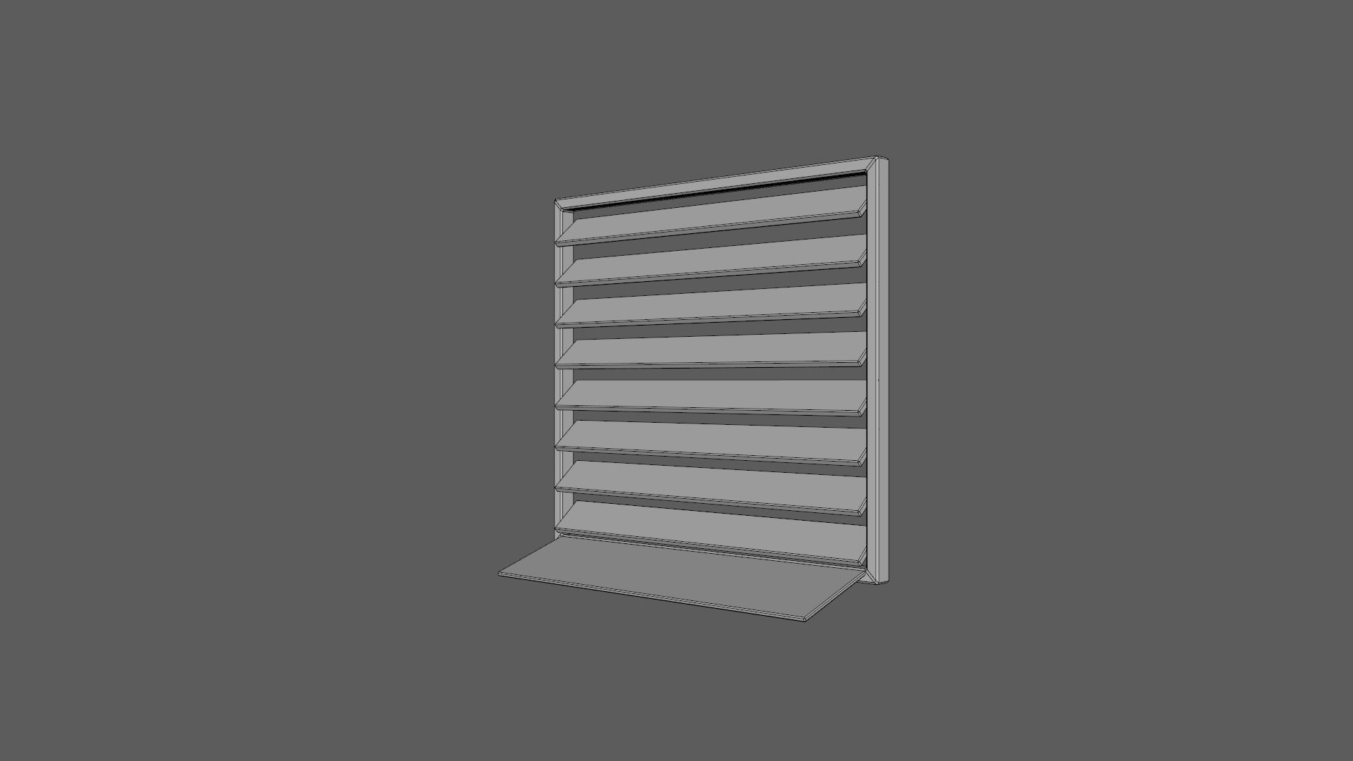 3D model Street prop Vent 0002 VR / AR / low-poly | CGTrader