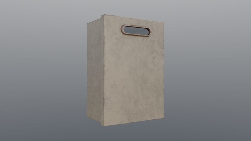 3D model Street prop Power Box 0003 VR / AR / low-poly | CGTrader