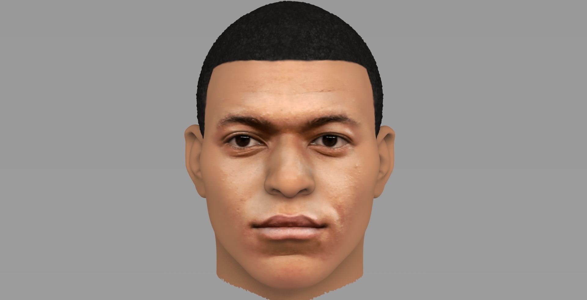 Kylian Mbappe 3D model | CGTrader
