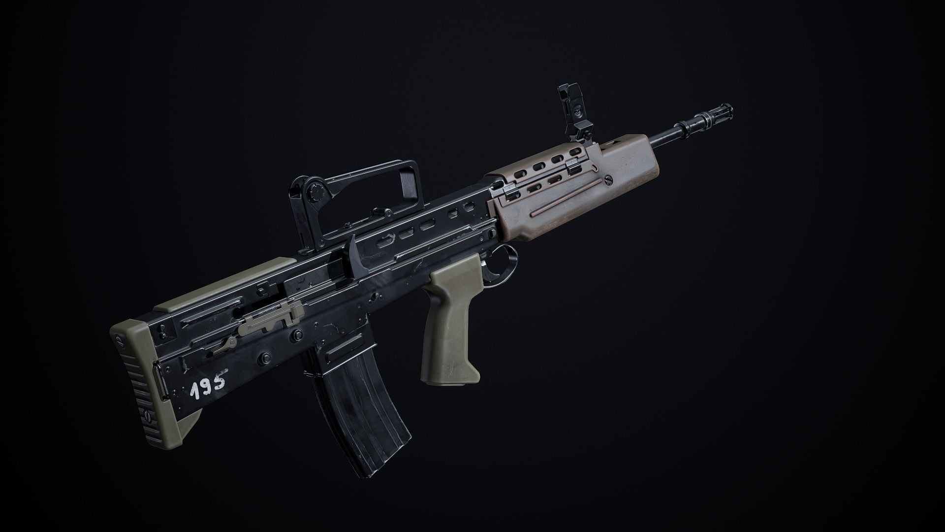 3D model L85A2 - SA80 Variants VR / AR / low-poly | CGTrader