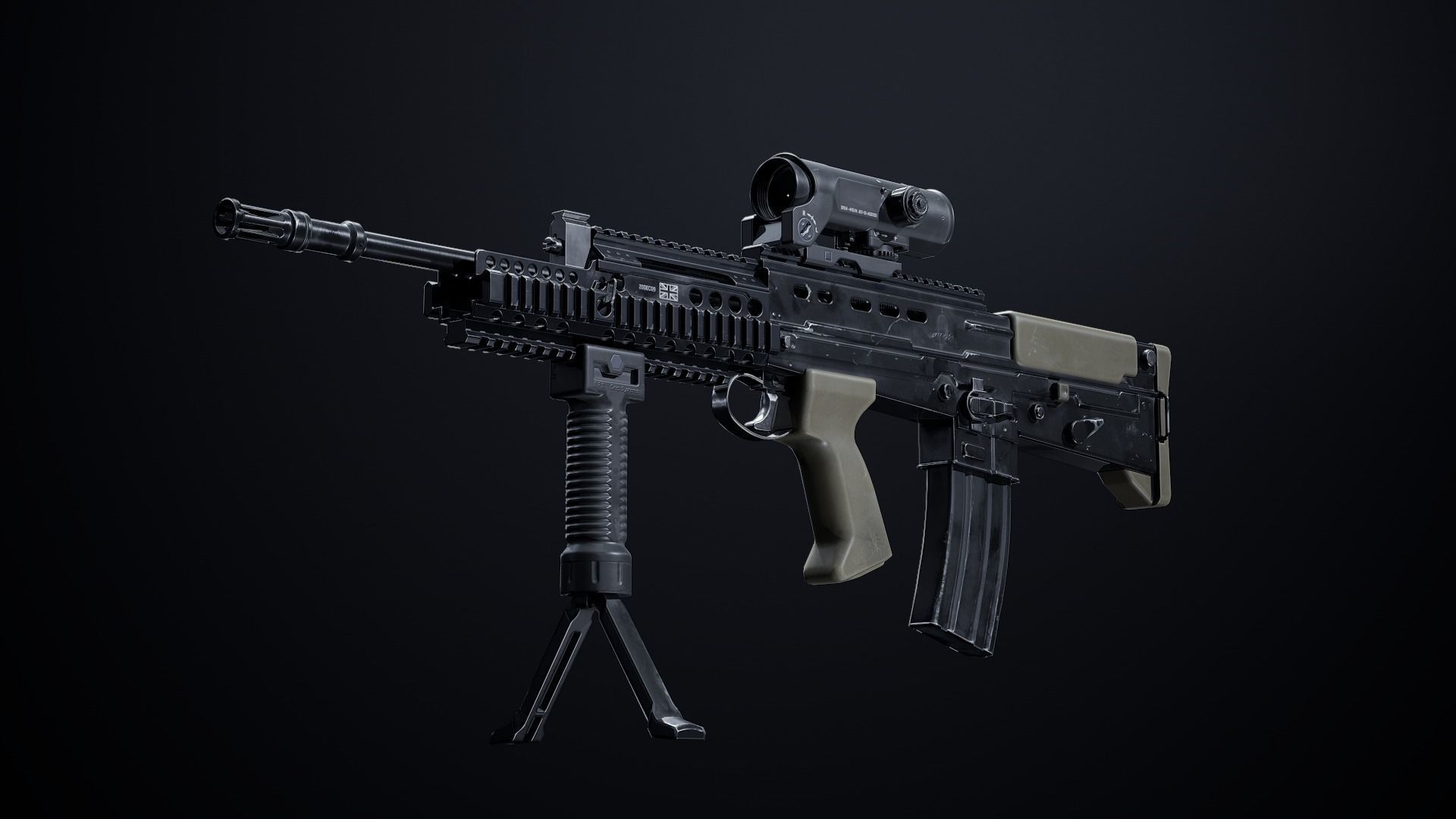 3D model L85A2 - SA80 Variants VR / AR / low-poly | CGTrader