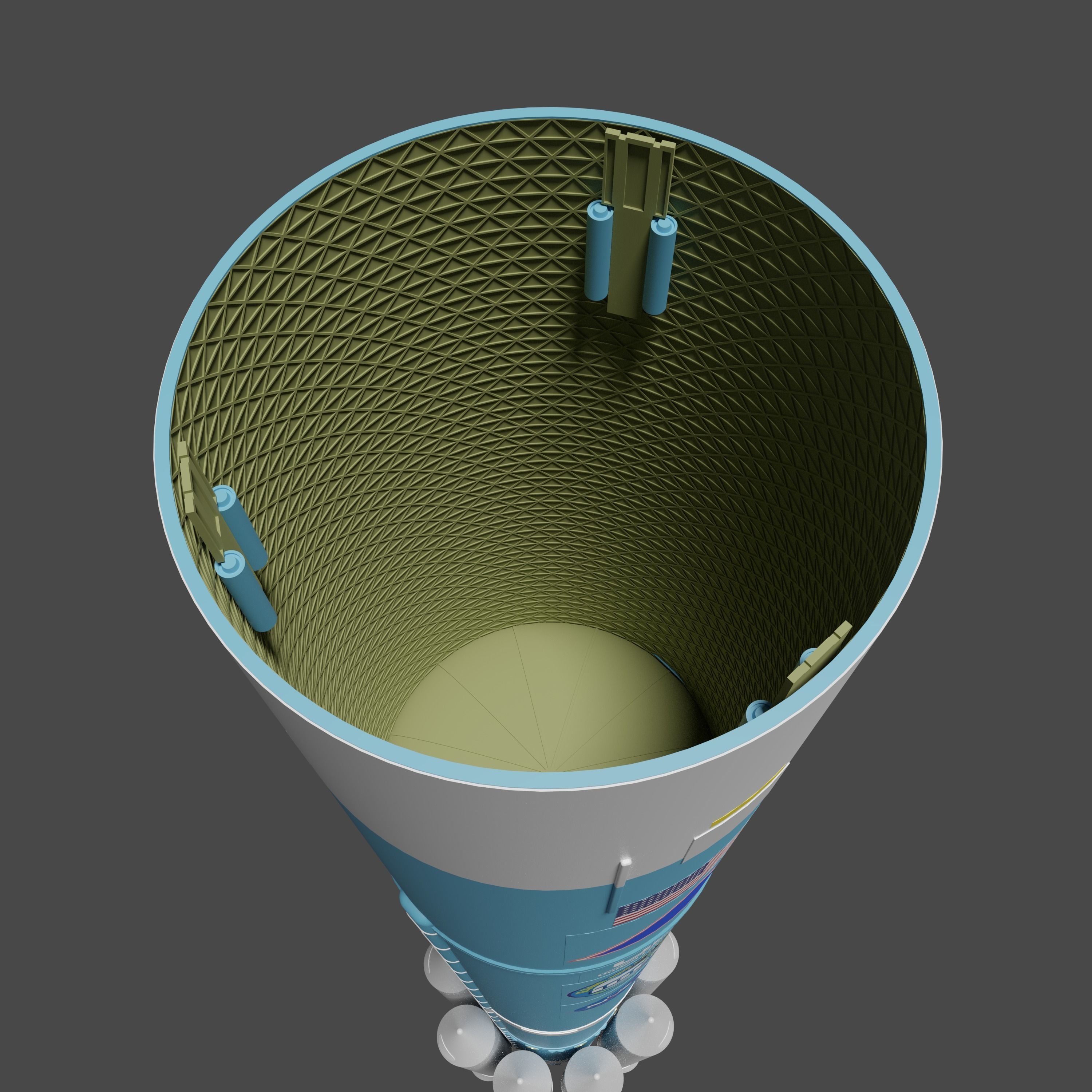 Delta II 3D model | CGTrader