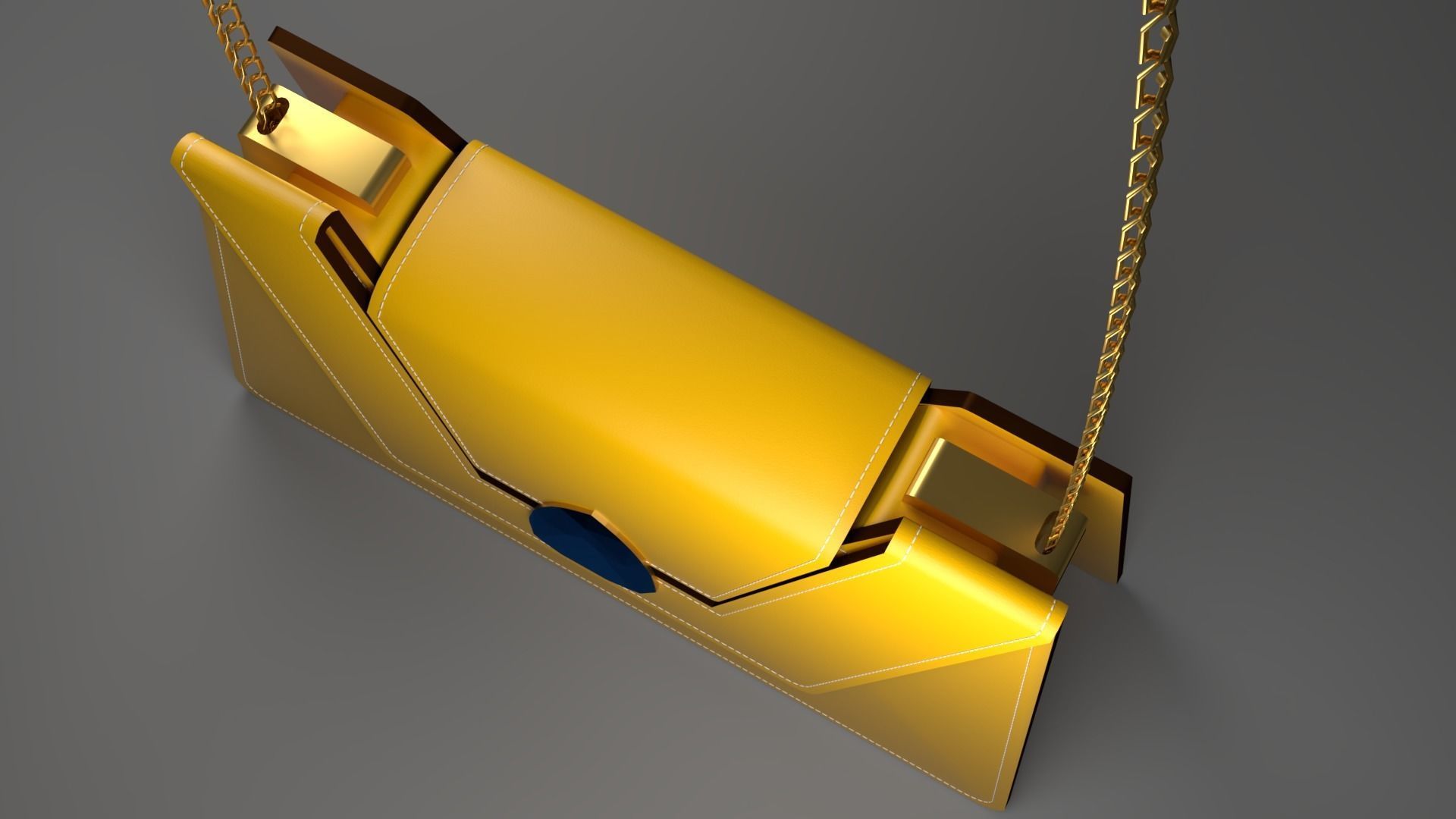 The Diamond Handbag for women luxe and ingenious design 3D model | CGTrader