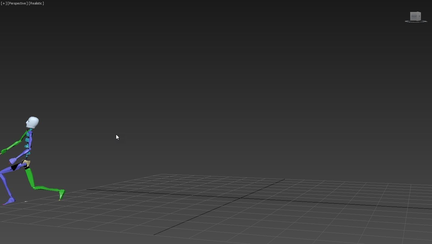 Parkour Front Flip 2 3D model animated | CGTrader