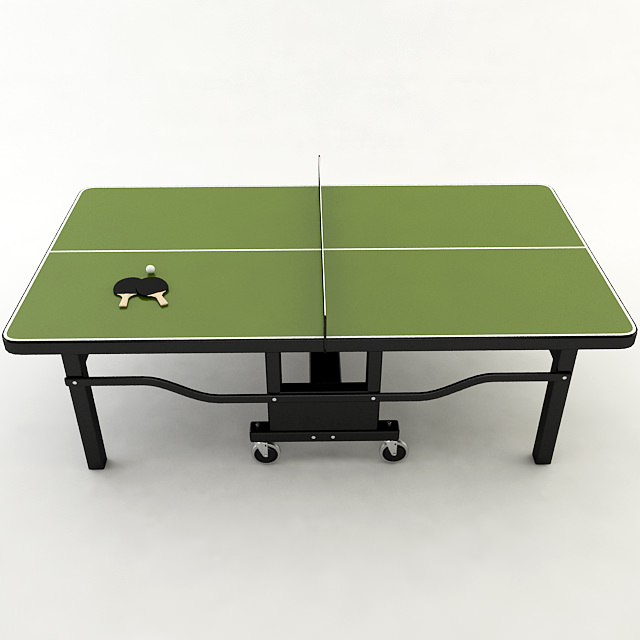 Ping Pong Table 3D model | CGTrader