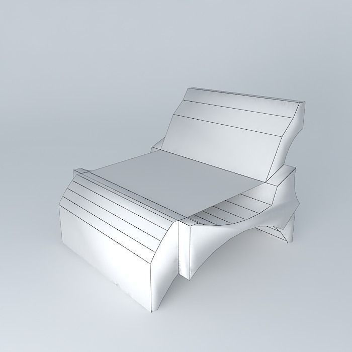 Comfy chair 3D model | CGTrader