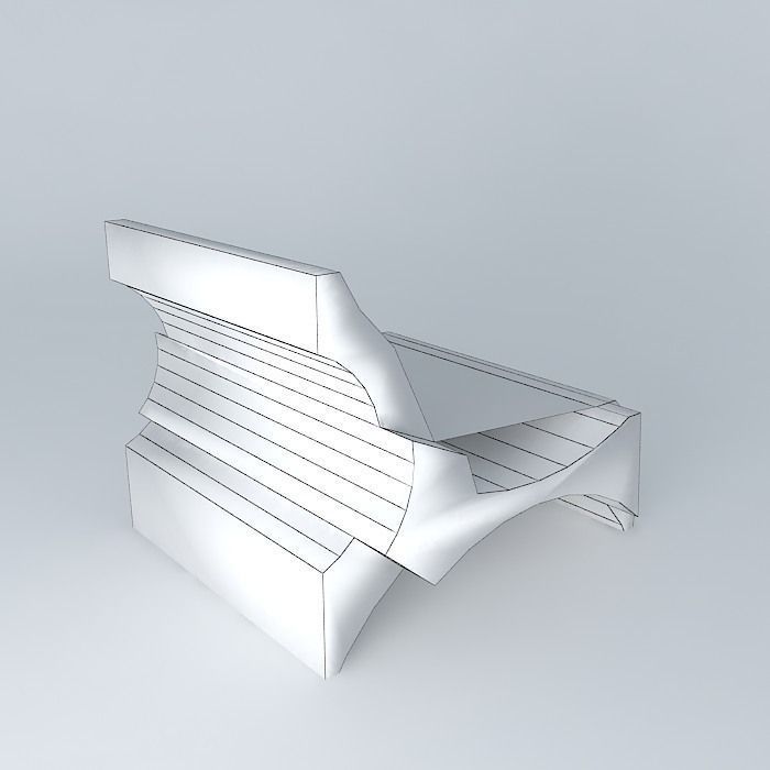 Comfy chair 3D model | CGTrader