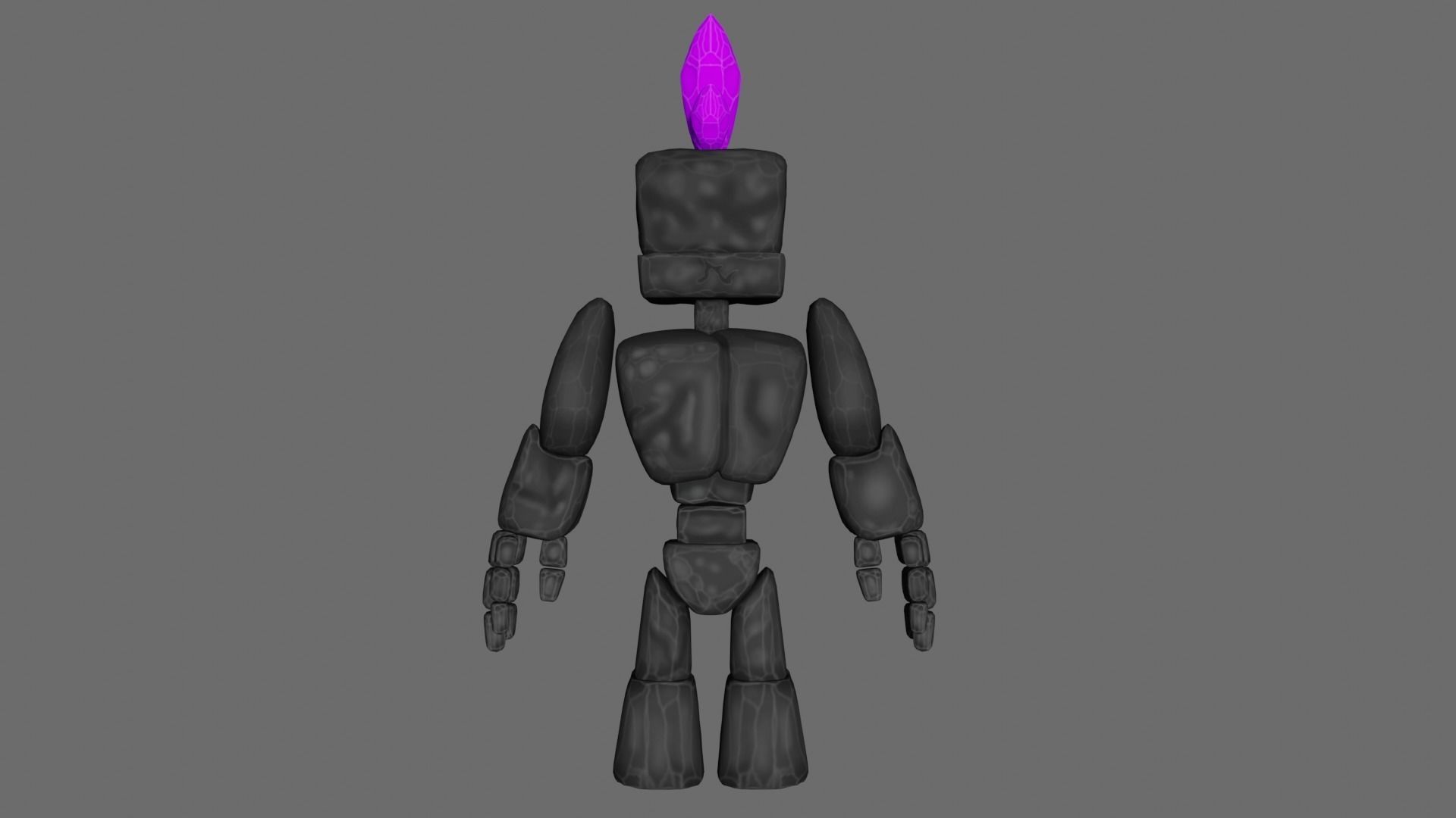 Stone Character 3D model rigged | CGTrader