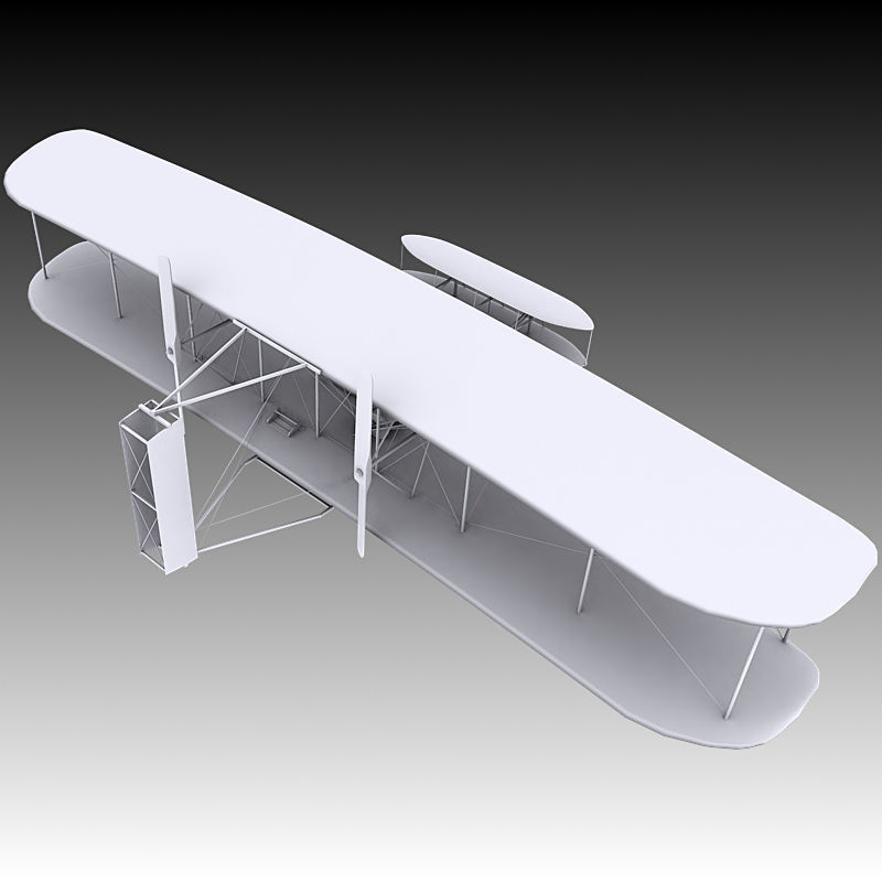 1903 Wright Flyer 3D model | CGTrader