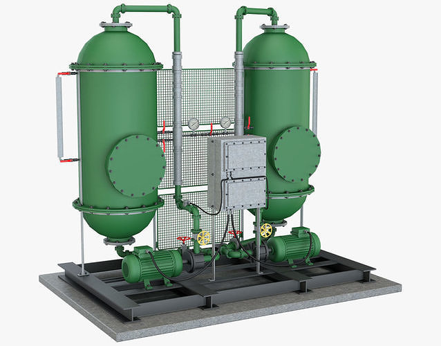 Industrial Part 1 3D model | CGTrader