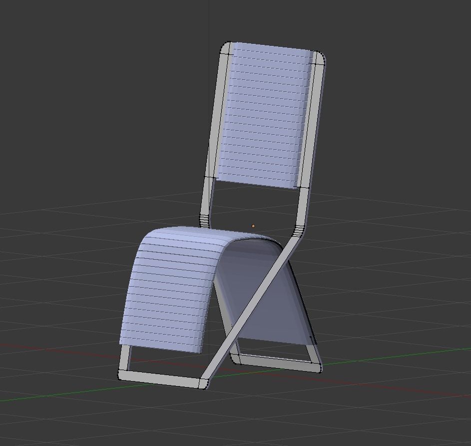 The Next Chair Modern Futuristic 3D model | CGTrader