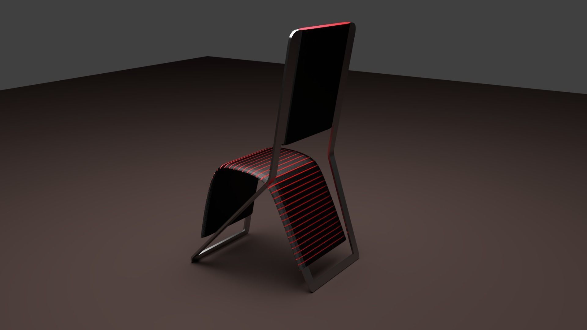 The Next Chair Modern Futuristic 3D model | CGTrader