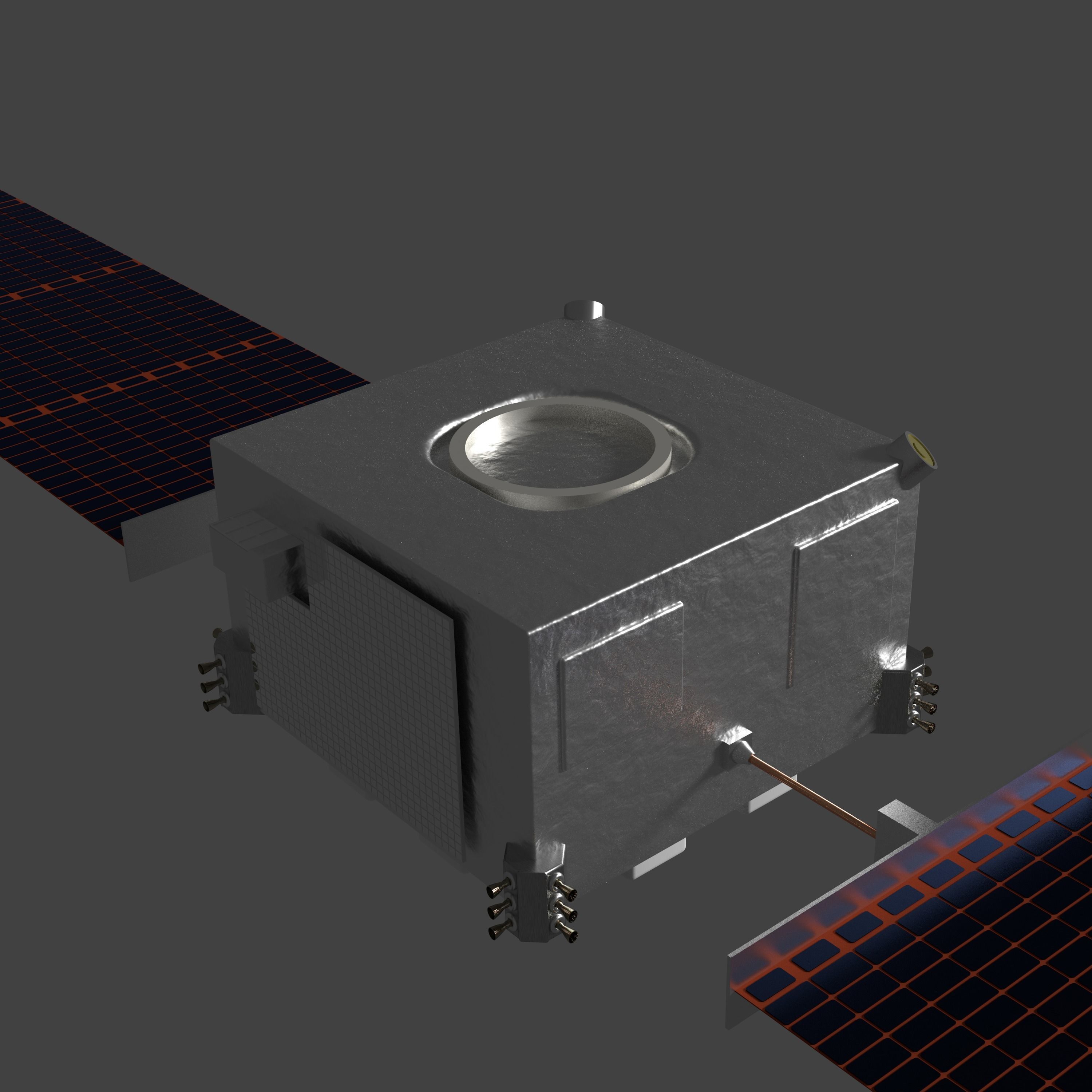 Jupiter-Exoliner Spacecraft 3D model | CGTrader