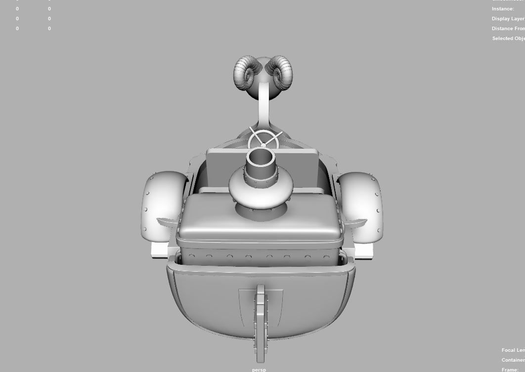 3D model Mini Merry - One Piece VR / AR / low-poly | CGTrader