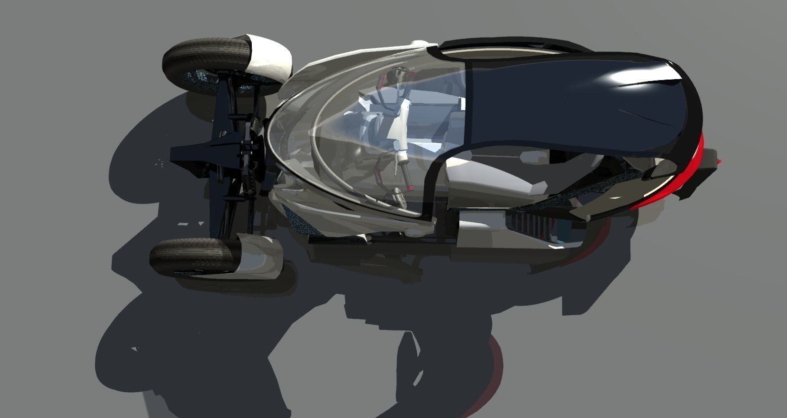 concept trike moto 2019 3D model | CGTrader