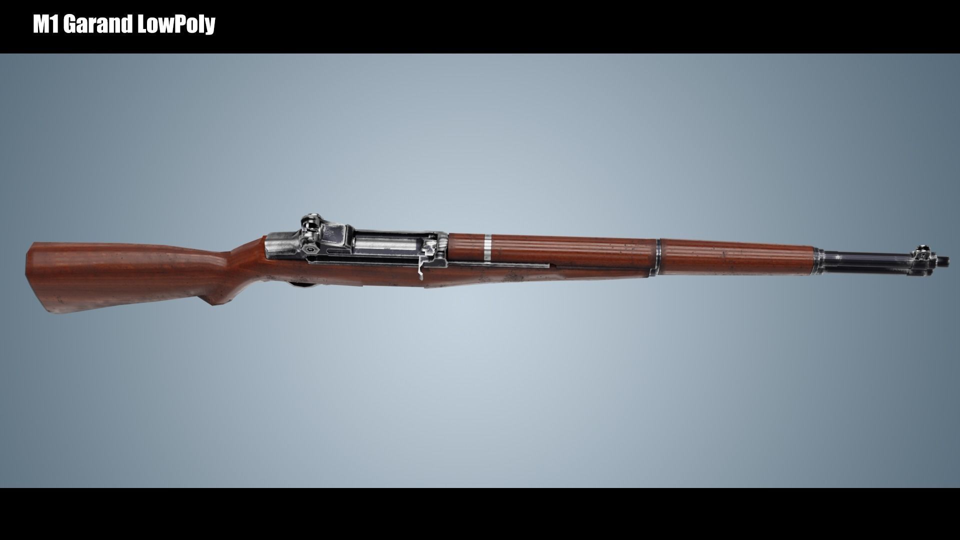 3D model M1 Garand Low-poly VR / AR / low-poly | CGTrader