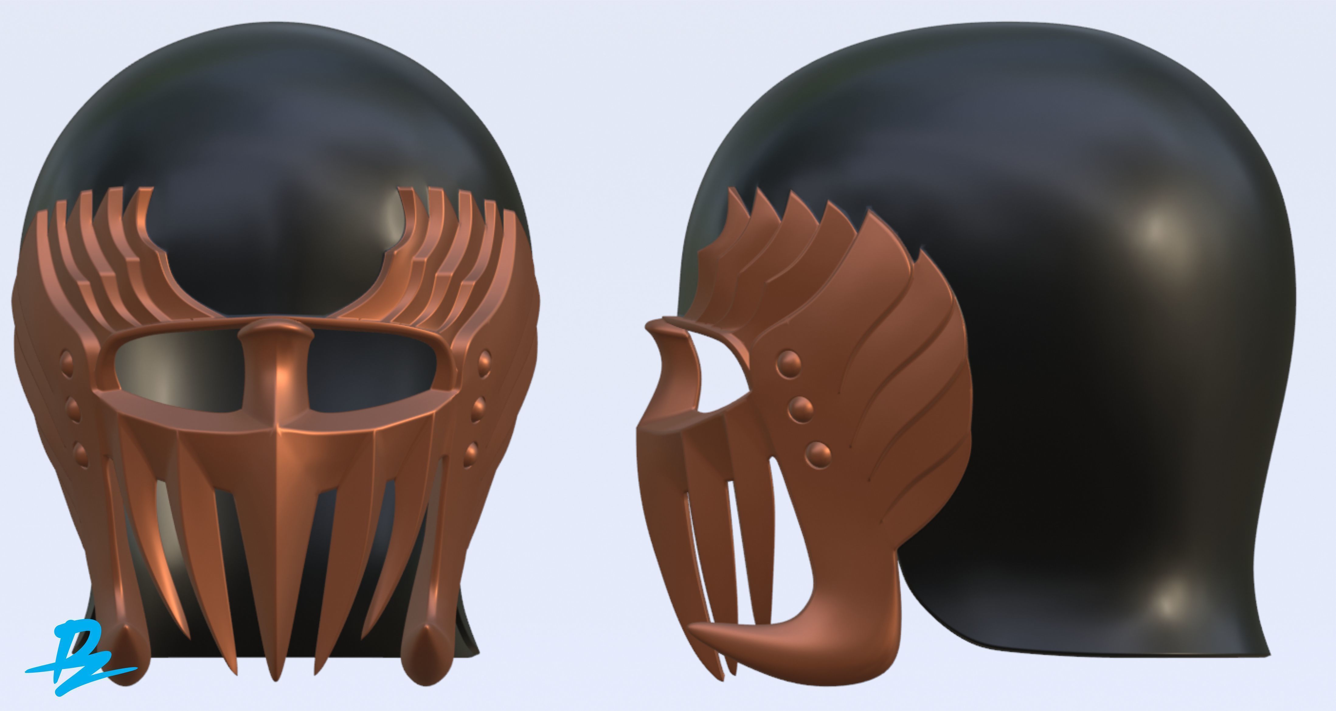jagi helmet 3d print file 3D model 3D printable | CGTrader