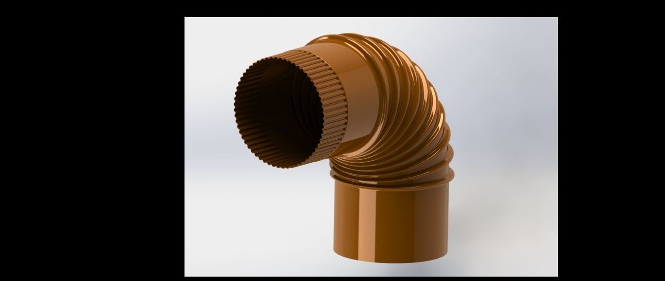 Elbow 90 Degree 3D model | CGTrader