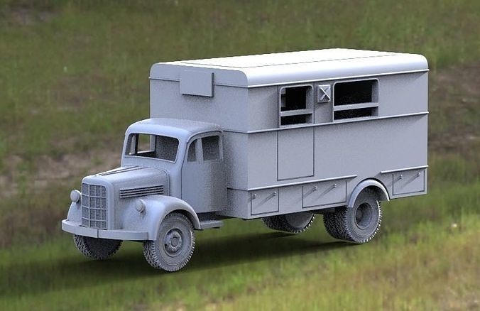 postal machine 3D model 3D printable | CGTrader