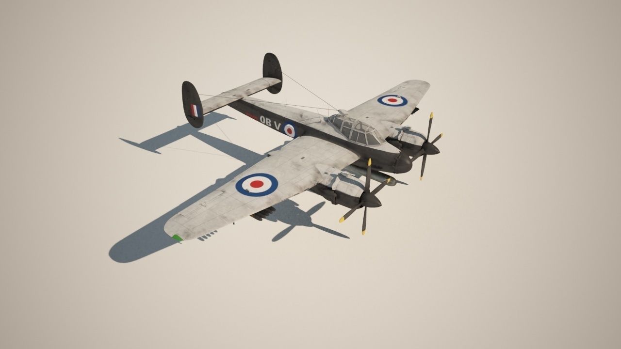 The Bristol Brigand 3D model | CGTrader