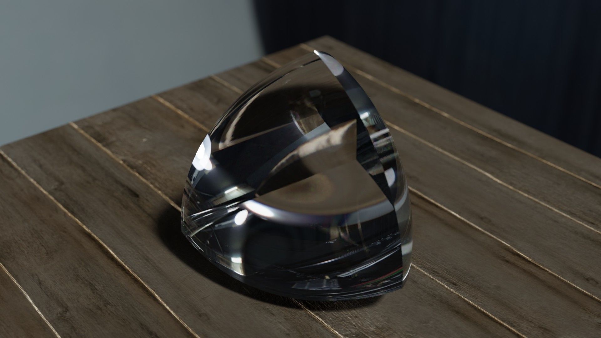 Quadrosphere optical Lens Simple Shapes Collection free 3D model | CGTrader