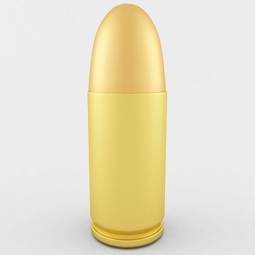 9x19 Parabellum Cartridge 3D model | CGTrader