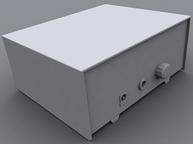 RF Speech Processor 3D Model MAX OBJ 3DS STL WRL WRZ | CGTrader.com