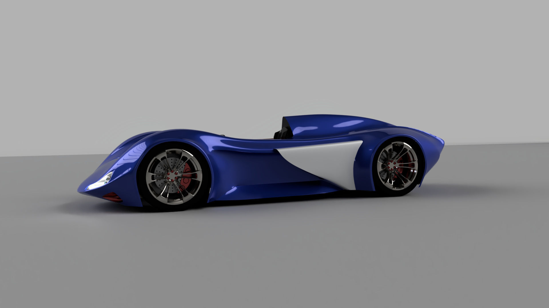 prototype race car 3D model | CGTrader