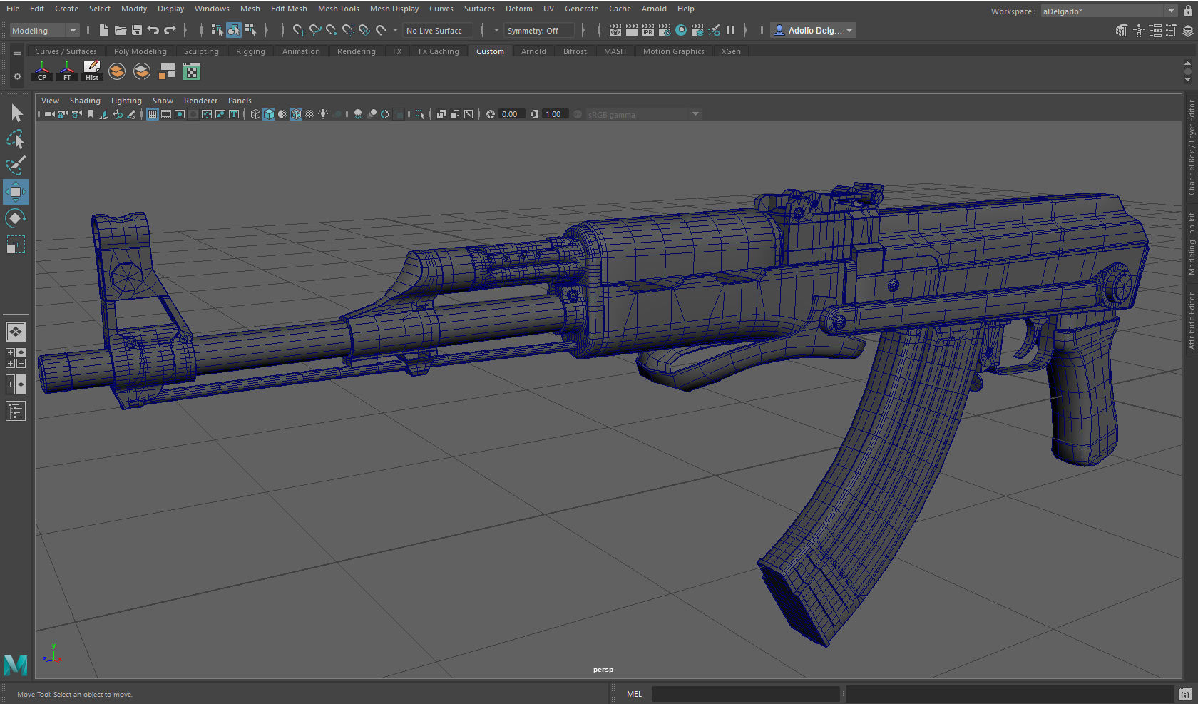 AK-47 rifle 3D model | CGTrader