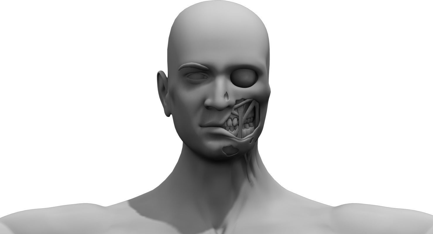 Zombie human 3d model 3D model | CGTrader