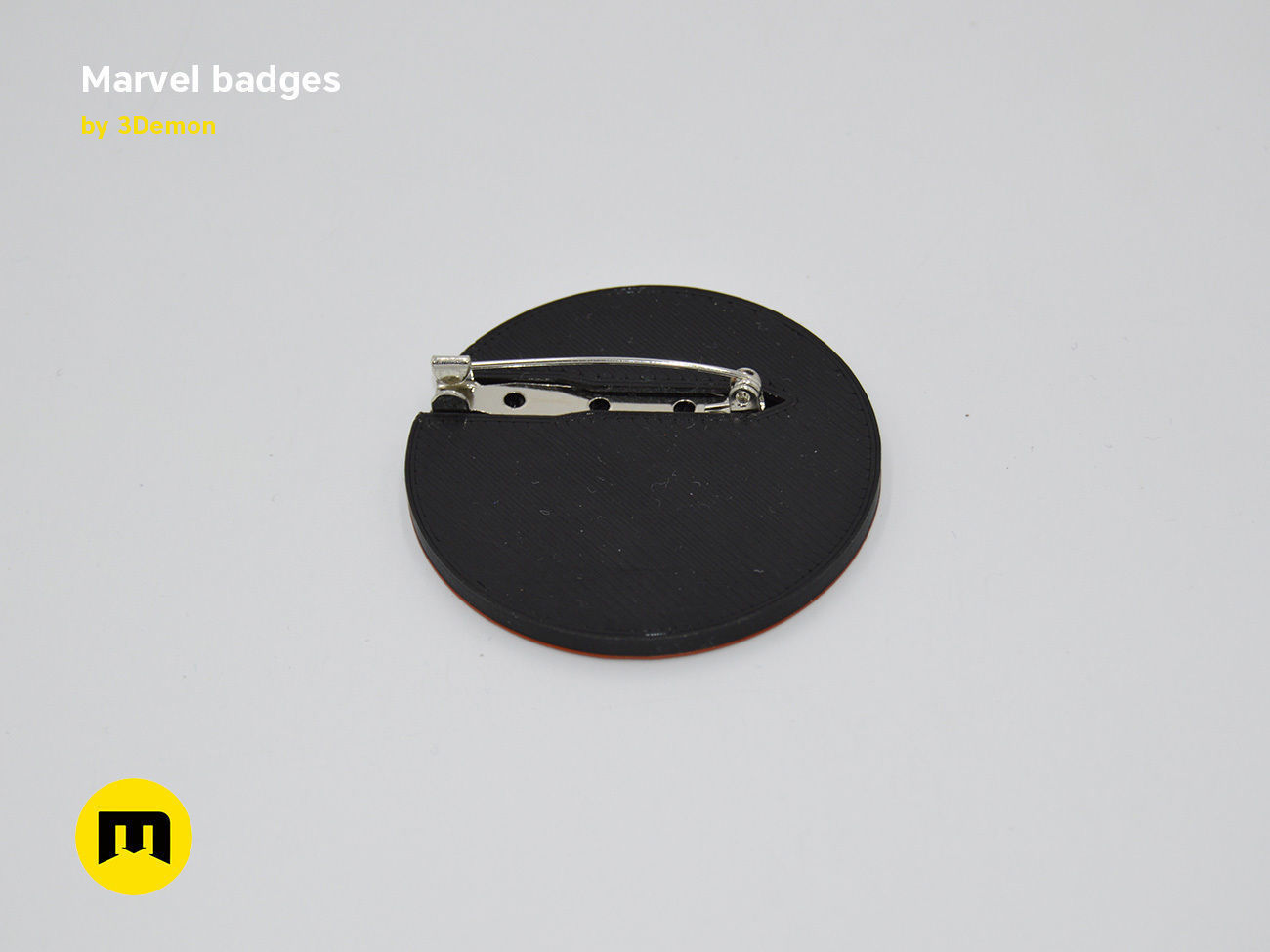 Marvel Badge Designs With Colors 3D model 3D printable | CGTrader