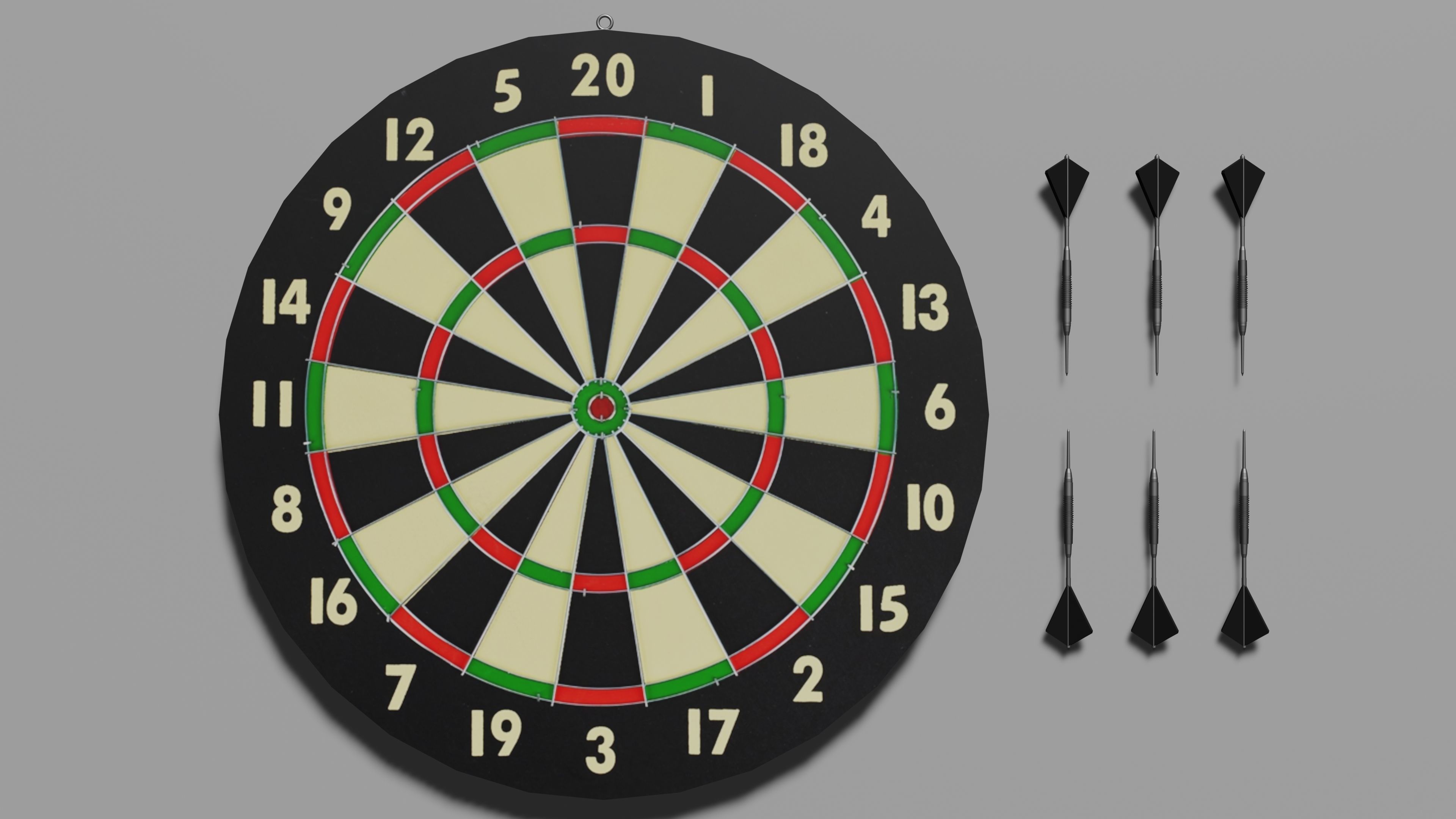 Dart with Arrow free VR / AR / low-poly 3D model | CGTrader