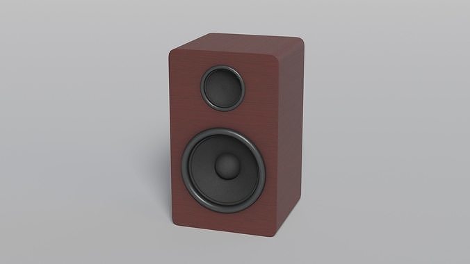 3D model Audio Speaker VR / AR / low-poly | CGTrader