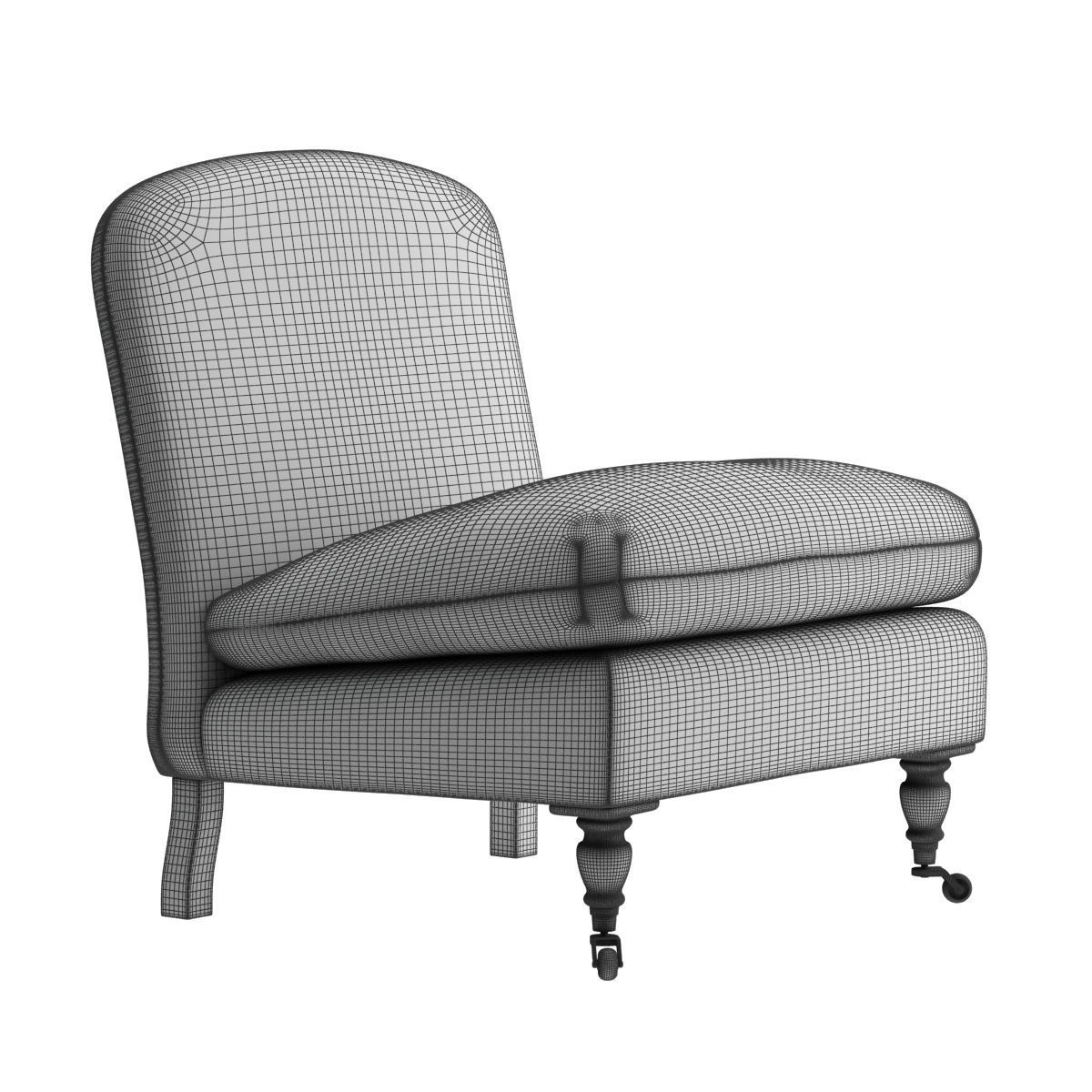 George Smith Chair 3D model | CGTrader