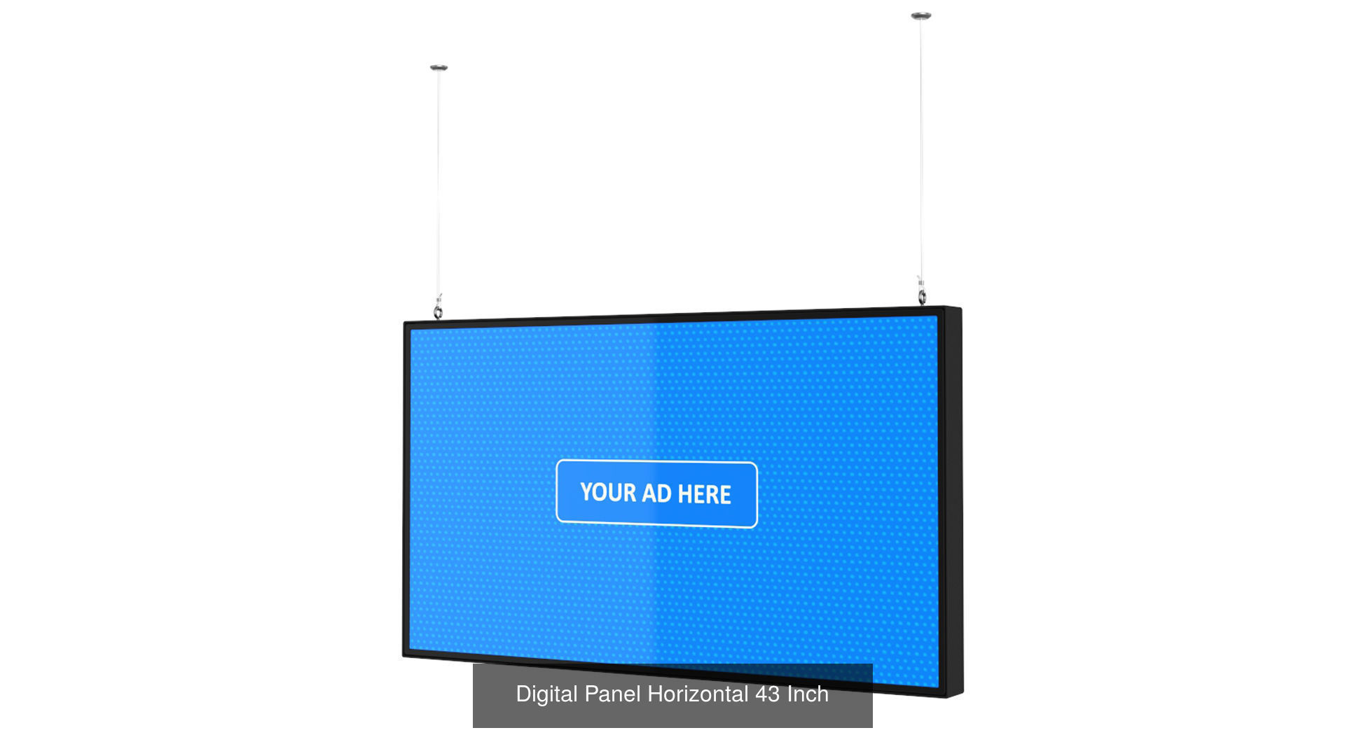 Digital Panel Horizontal Collection | CGTrader