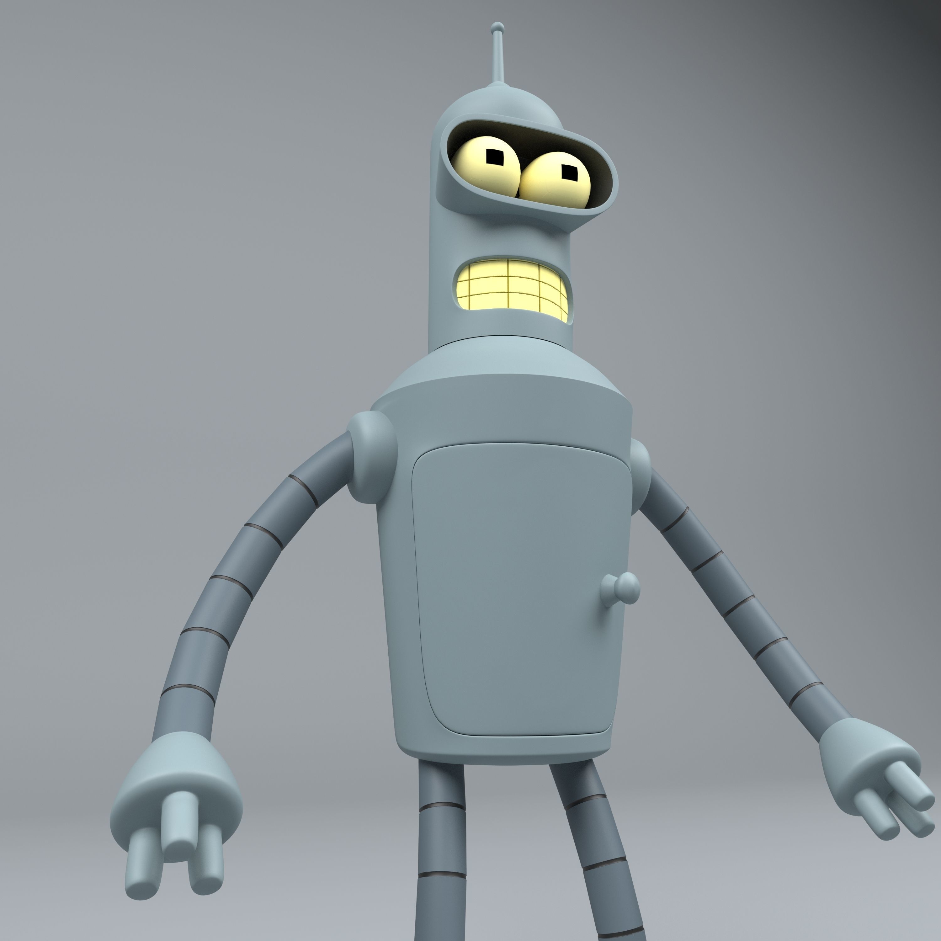 bender rodriguez 3D model | CGTrader