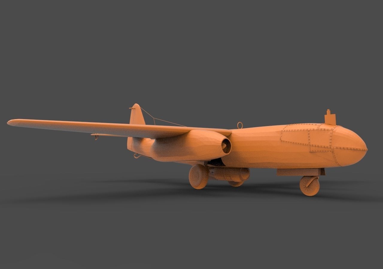 Ar 234 3D model 3D printable | CGTrader
